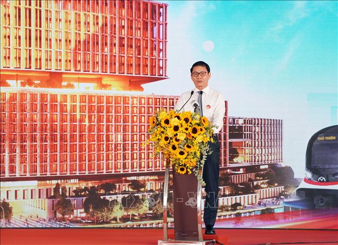 Khởi công Dự án Trung tâm Hành chính TP. Hồ Chí Minh - Ảnh thời sự ...