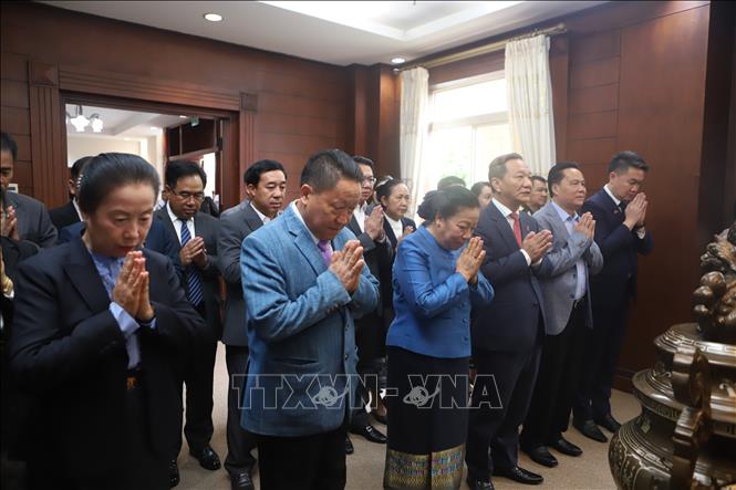 Lan tỏa giá trị tư tưởng Hồ Chí Minh và tinh thần Đại hội XIV tại Lào ...