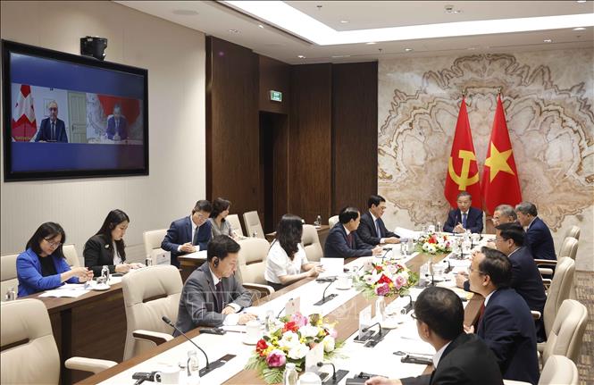 Top Vietnamese leader affirms high regard for ties with Switzerland ...