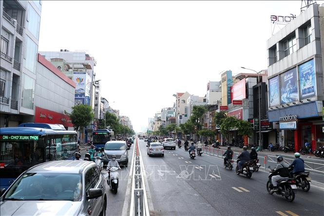 TP. Hồ Chí Minh: Đường Cộng Hòa thông thoáng trong ngày thử nghiệm phân ...