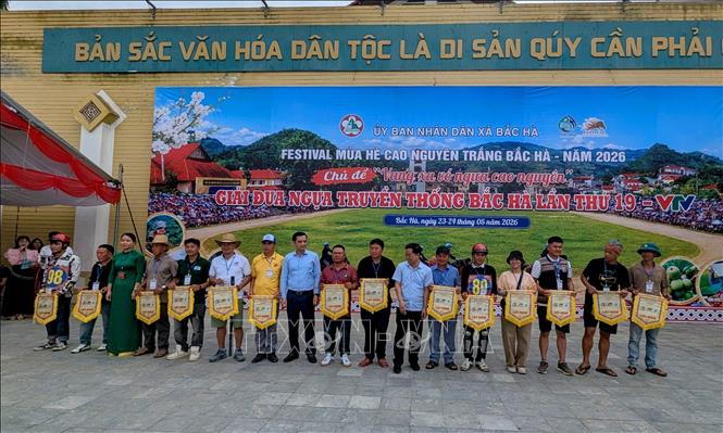 Festival mùa Hè Bắc Hà 2026: Tôn vinh di sản đua ngựa, lan tỏa bản sắc ...