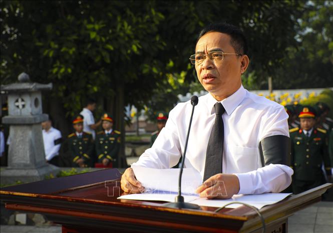 Lễ truy điệu, an táng 9 hài cốt liệt sĩ Quân tình nguyện Việt Nam tại ...