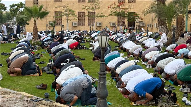 Người Hồi giáotại Ai Cập bắt đầu đón Eid al-Adha - Ảnh thời sự quốc tế ...