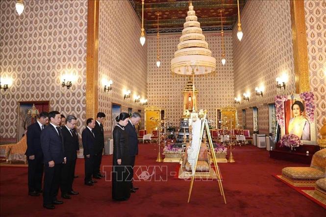 Top leader and spouse meet Thai King and Queen - VNA Photos - Vietnam ...