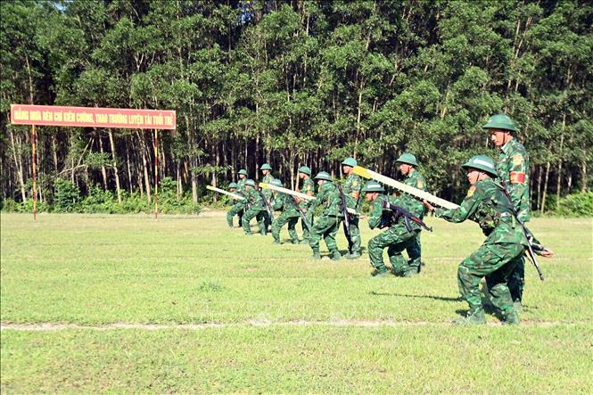 Huế: Chiến sĩ mới vững vàng trên thao trường - Ảnh thời sự trong nước ...