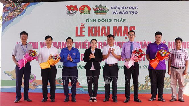 Khai mạc Hội thi Vẽ tranh “Miền Trái ngọt - Màu quê hương” và Kể chuyện ...