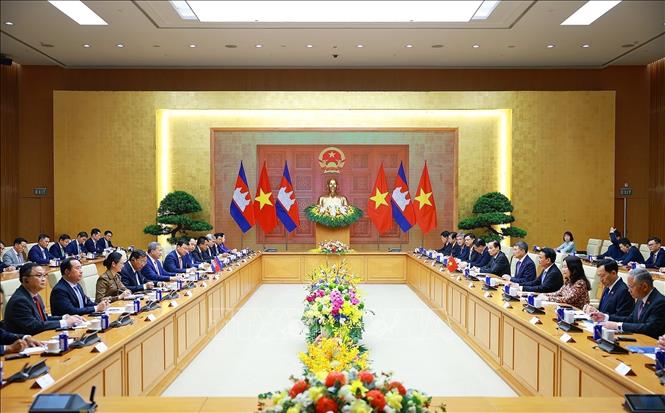 Vietnamese, Cambodian PMs hold talks - VNA Photos - Vietnam News Agency ...